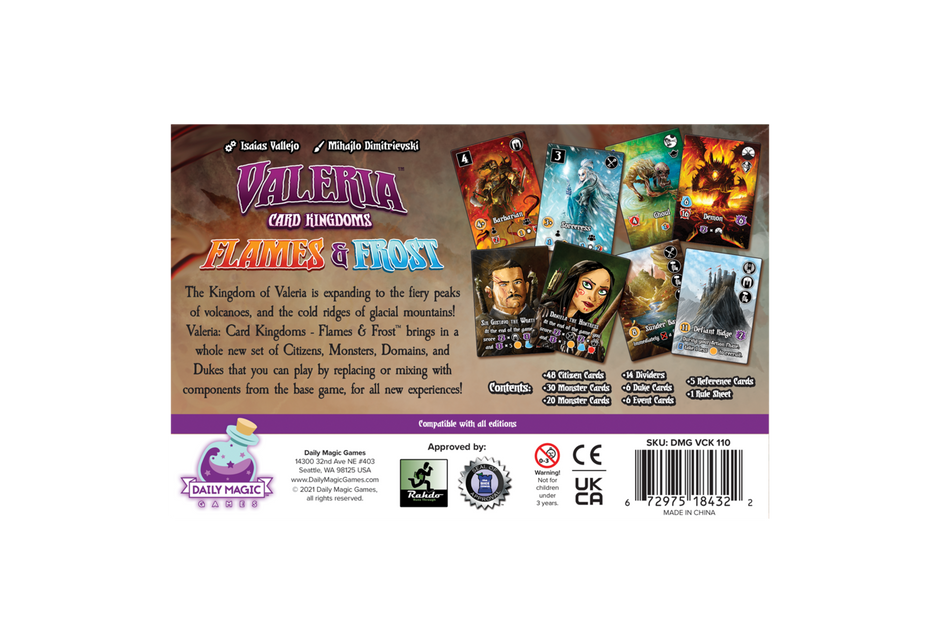 Valeria: Card Kingdoms, Expansions, and Accessories – Daily Magic Games